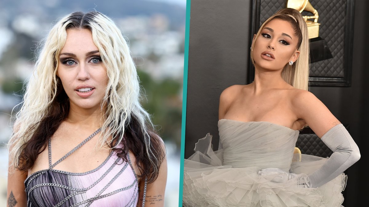 Miley Cyrus says Ariana Grande was ‘scared’ when she flirted with her ... Miley Cyrus says Ariana Grande was ‘scared’ when she flirted with her ...