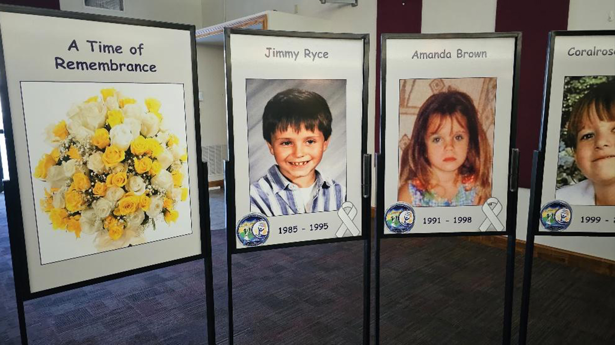 Families of missing children gather at state’s capital to remember ...