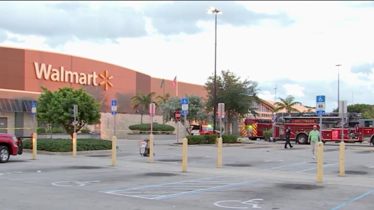Man faces arson charges after fire breaks out at Hollywood Walmart ...
