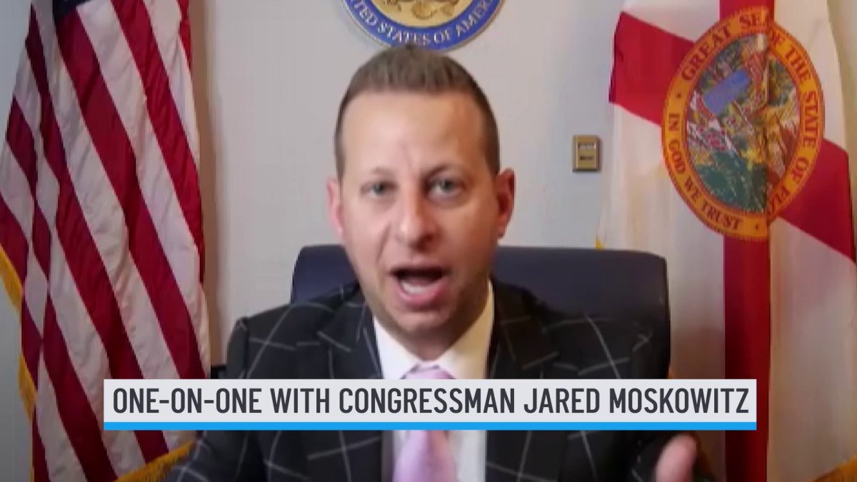 One-on-One with Congressman Jared Moskowitz (D) Florida – NBC 6 South Florida