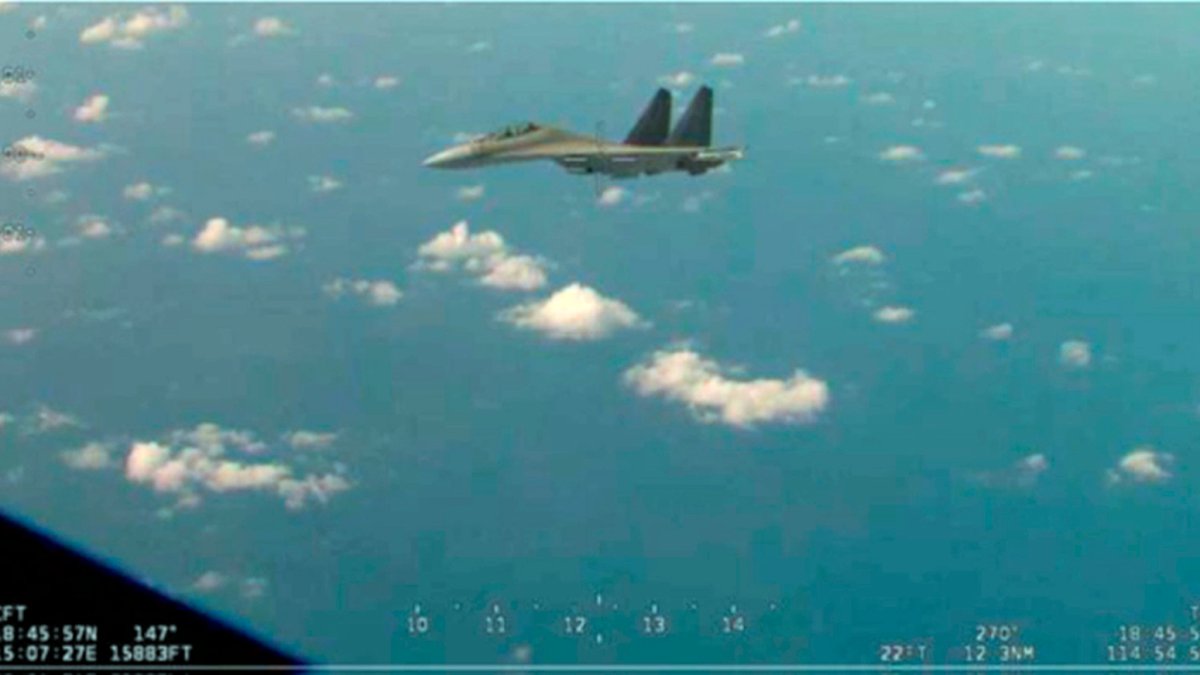 Pentagon releases footage of US aircraft intercepts by Chinese planes ...