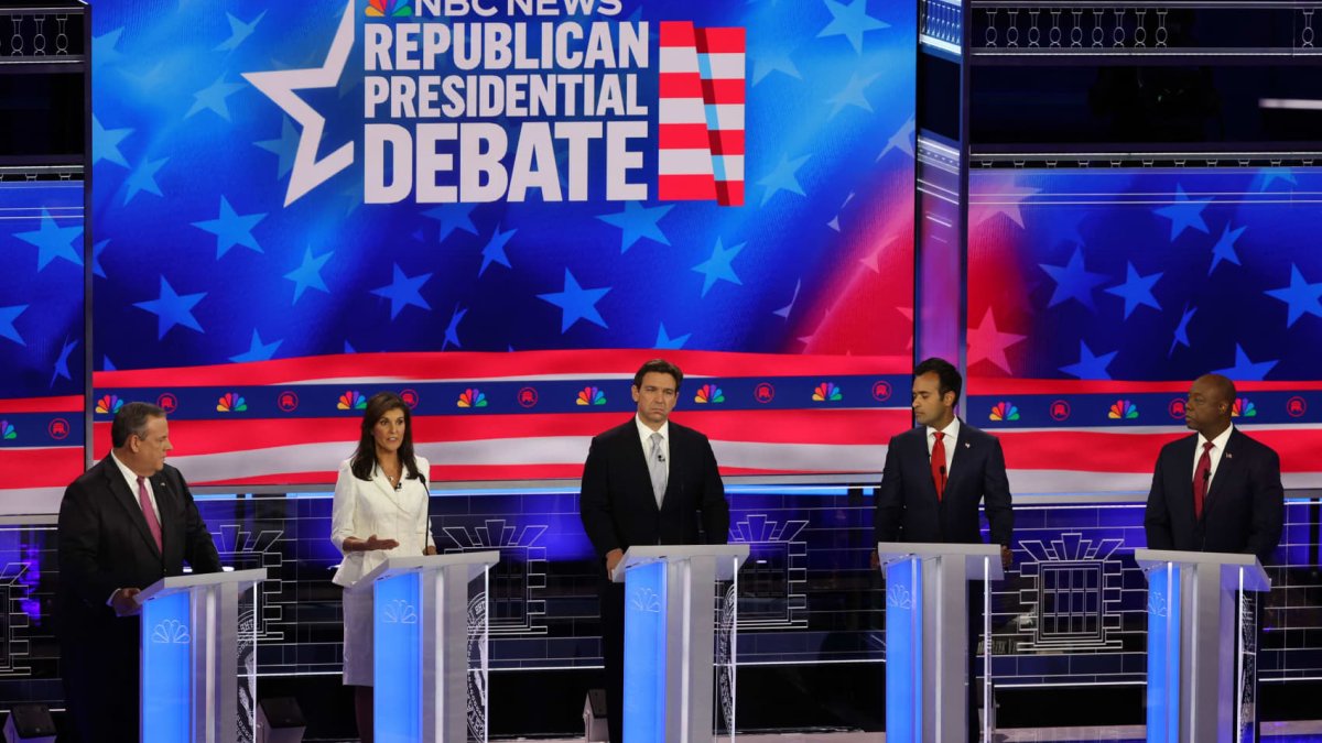 Fact-check: Republican candidates spar at GOP debate in Miami – NBC 6 ...