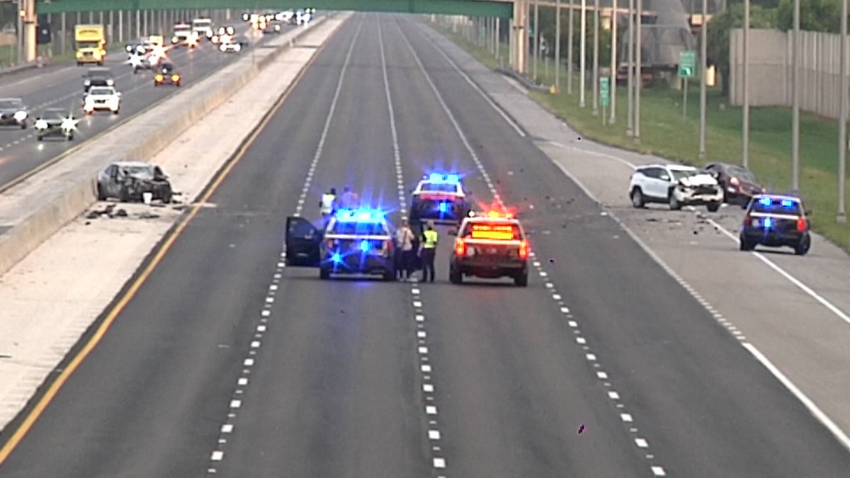 All Lanes Closed Of Floridas Turnpike Northbound After Multi Vehicle