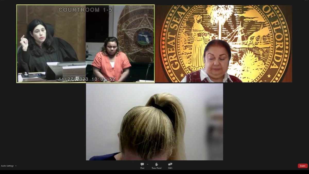 Sandra Jimenez Appears In Bond Court For Aggravated Battery Nbc 6 South Florida