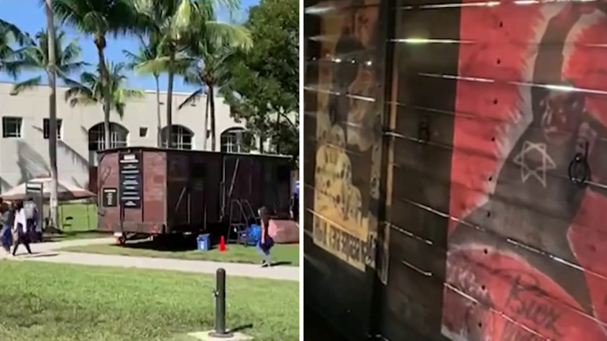 Nazi boxcar exhibit at FIU illustrates perils of antisemitism – NBC 6 ...