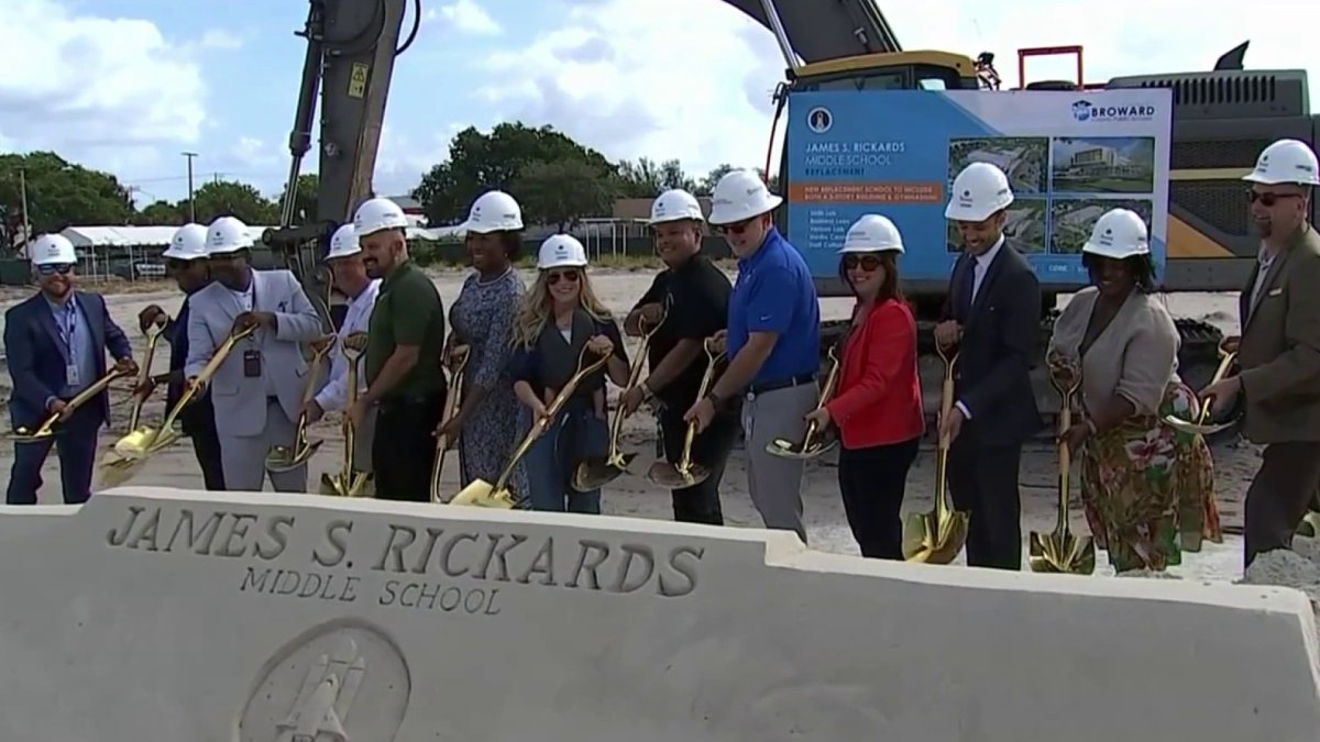 Rickards Middle School now under construction after 2021 roof collapse ...
