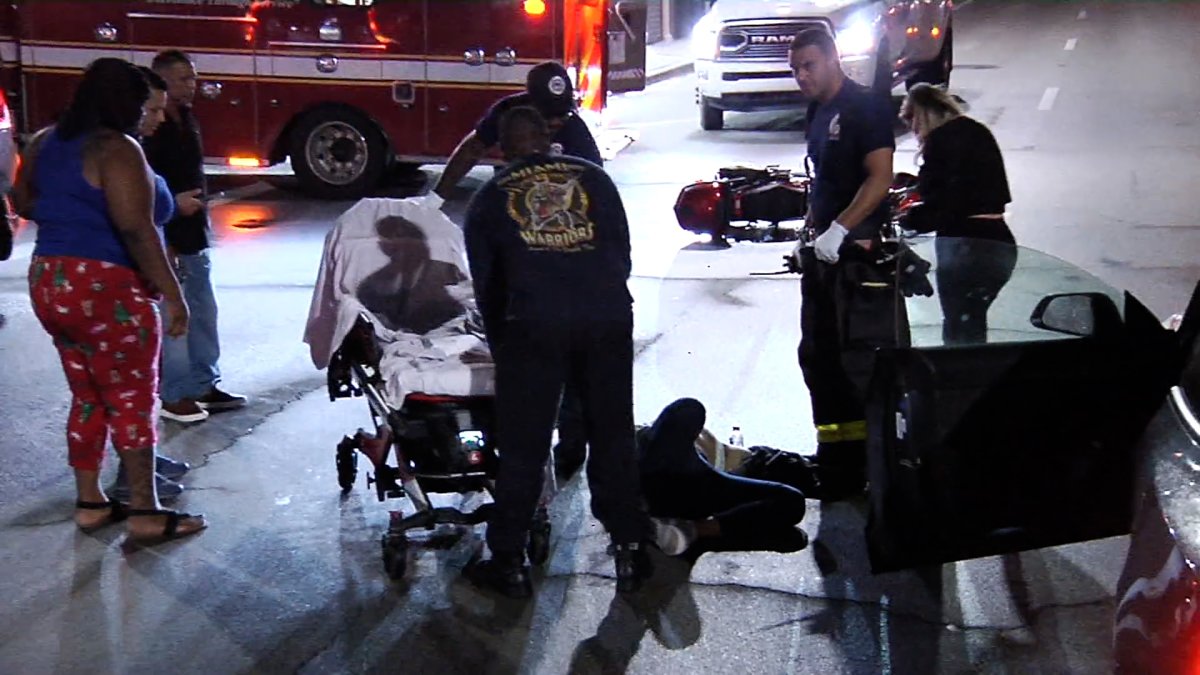 Motorcyclist struck by car in NW Miami-Dade – NBC 6 South Florida