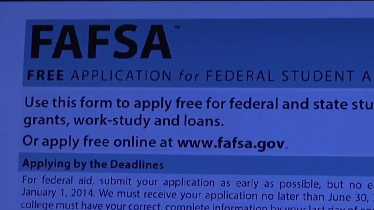 What you need to know about the new FAFSA application – NBC 6 South Florida