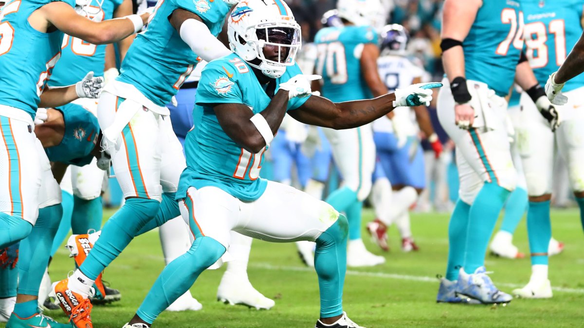 Can Miami Dolphins’ Tyreek Hill become the first wide receiver to win ...