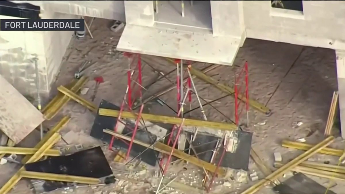 3 workers hospitalized after 15-foot fall at Fort Lauderdale ...