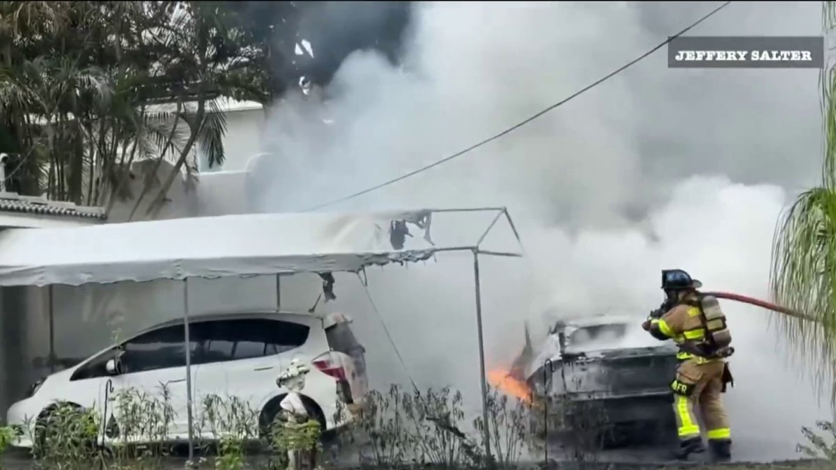 2 Dead 1 Critical After Fiery Crash In Biscayne Park Nbc 6 South Florida