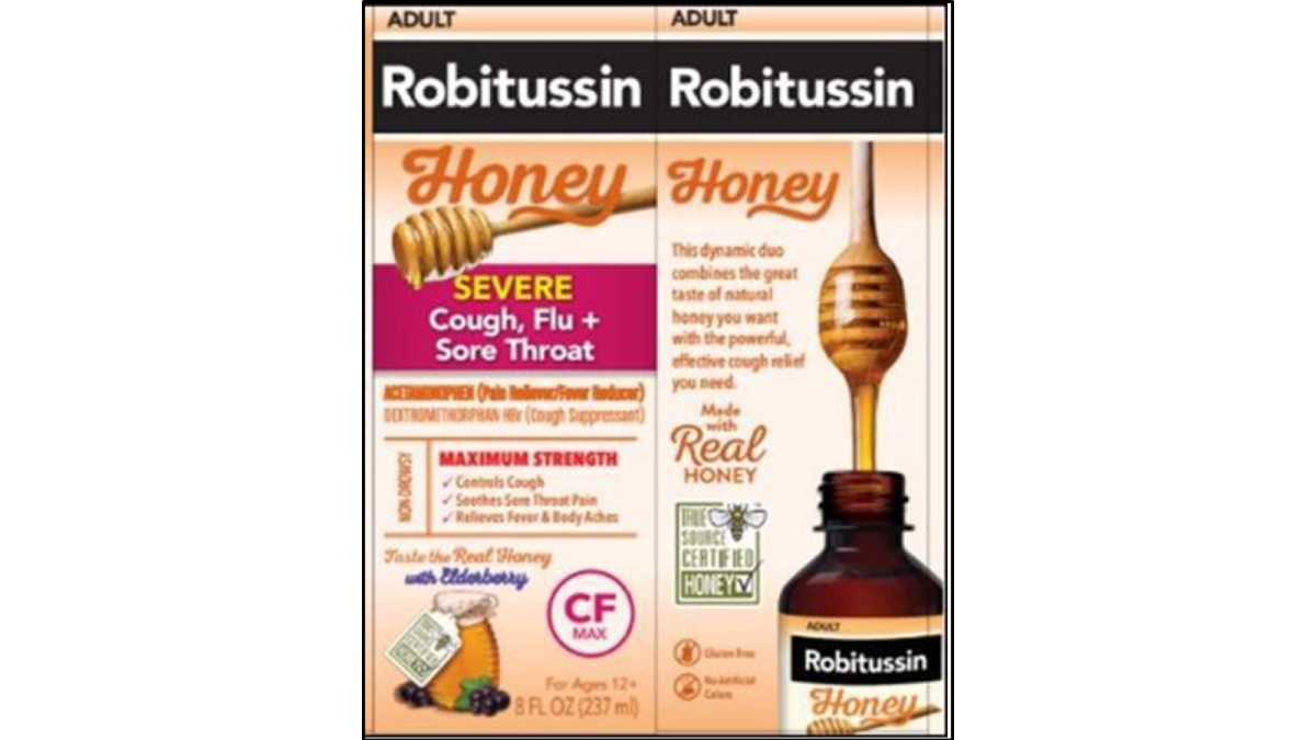 Robitussin cough syrups recalled nationwide over microbial ...