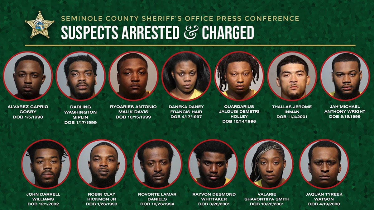 13 arrested in fatal Florida shooting stemming from rap feud involving ...