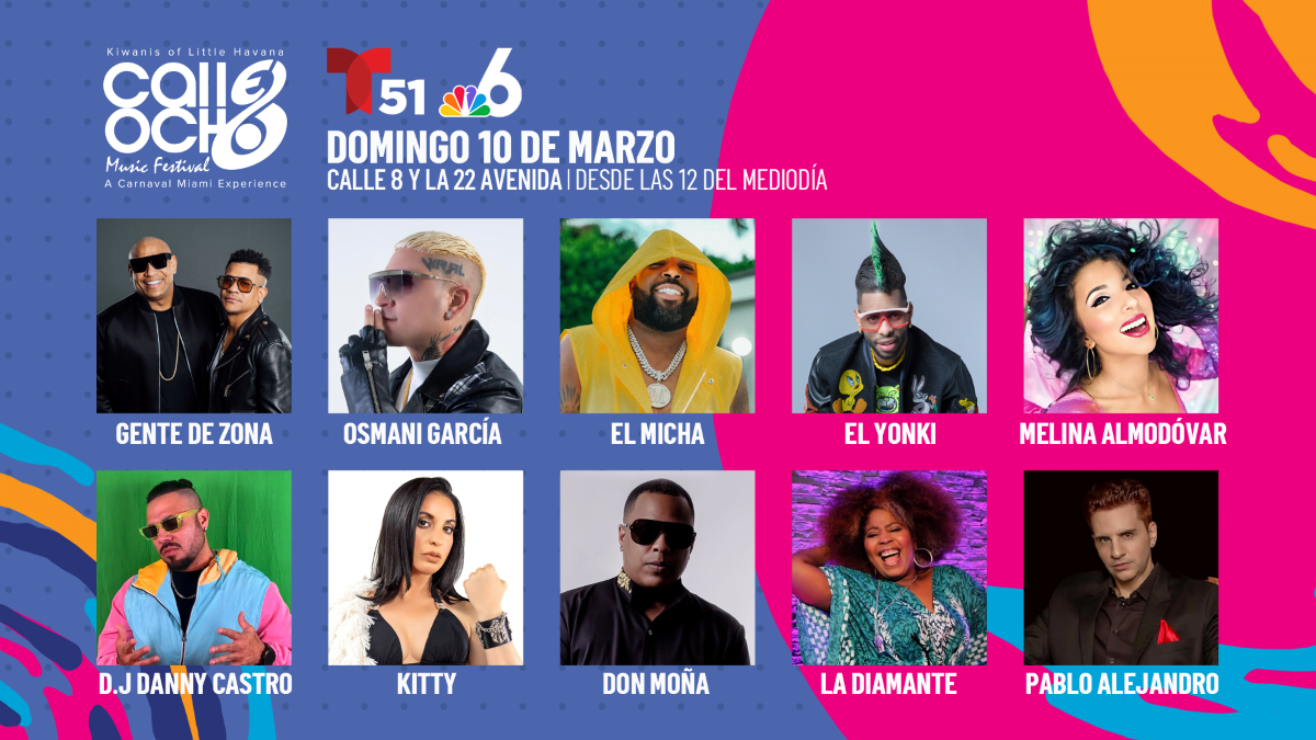 Calle Ocho Music Festival Returns to Little Havana – NBC 6 South Florida