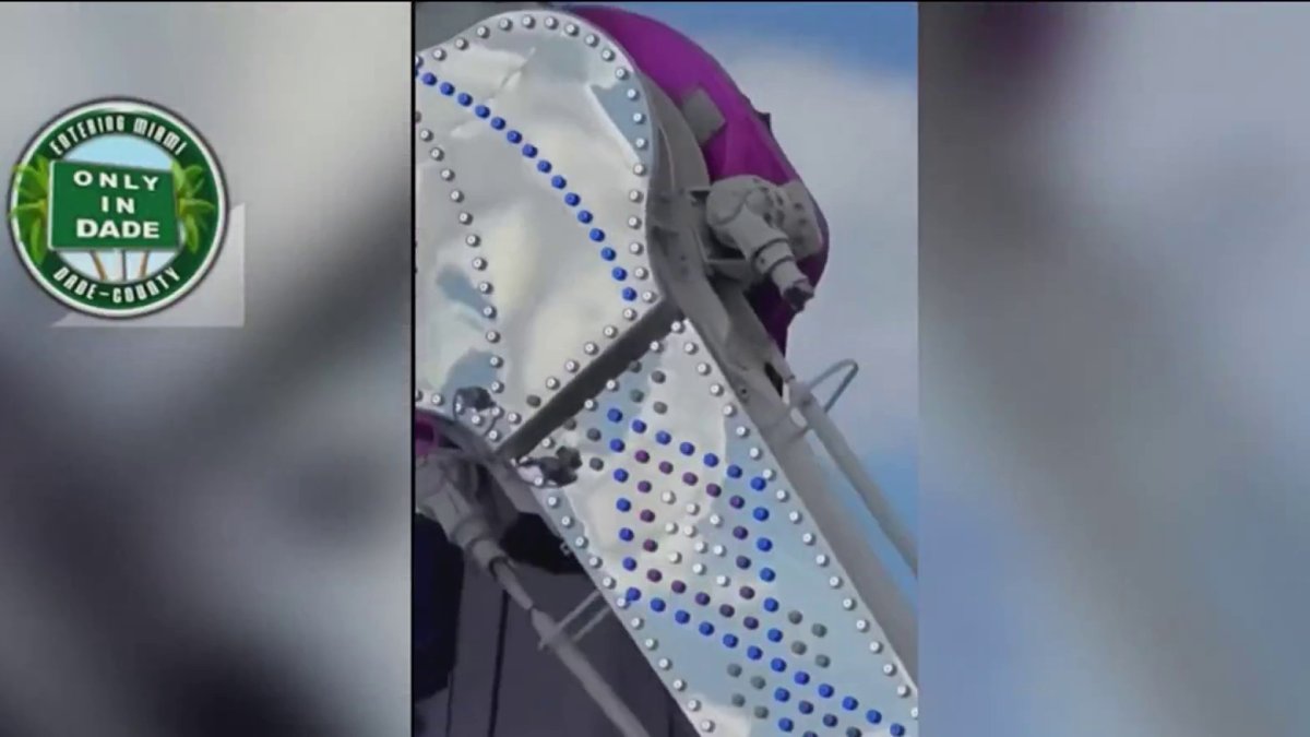 Miami-Dade County Youth Fair ride breaks while people are still riding ...