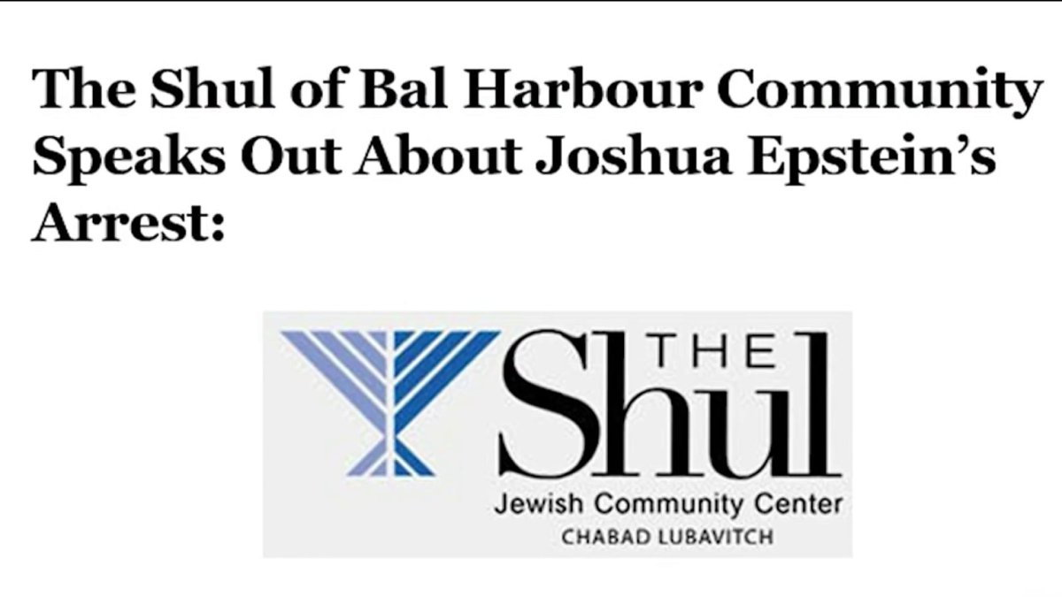 Email from Surfside synagogue opposing officials ahead of election ...