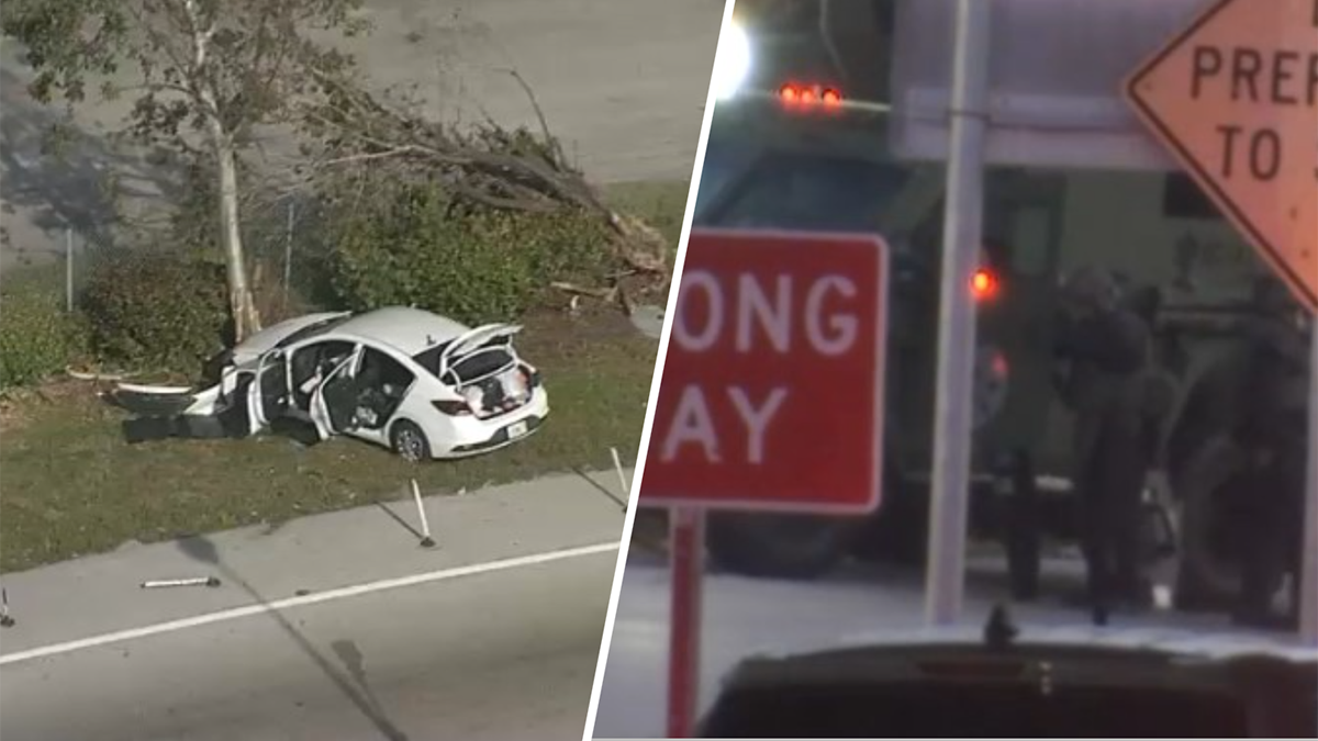 Carjacking suspect in custody after barricading inside vehicle on I-95 ...