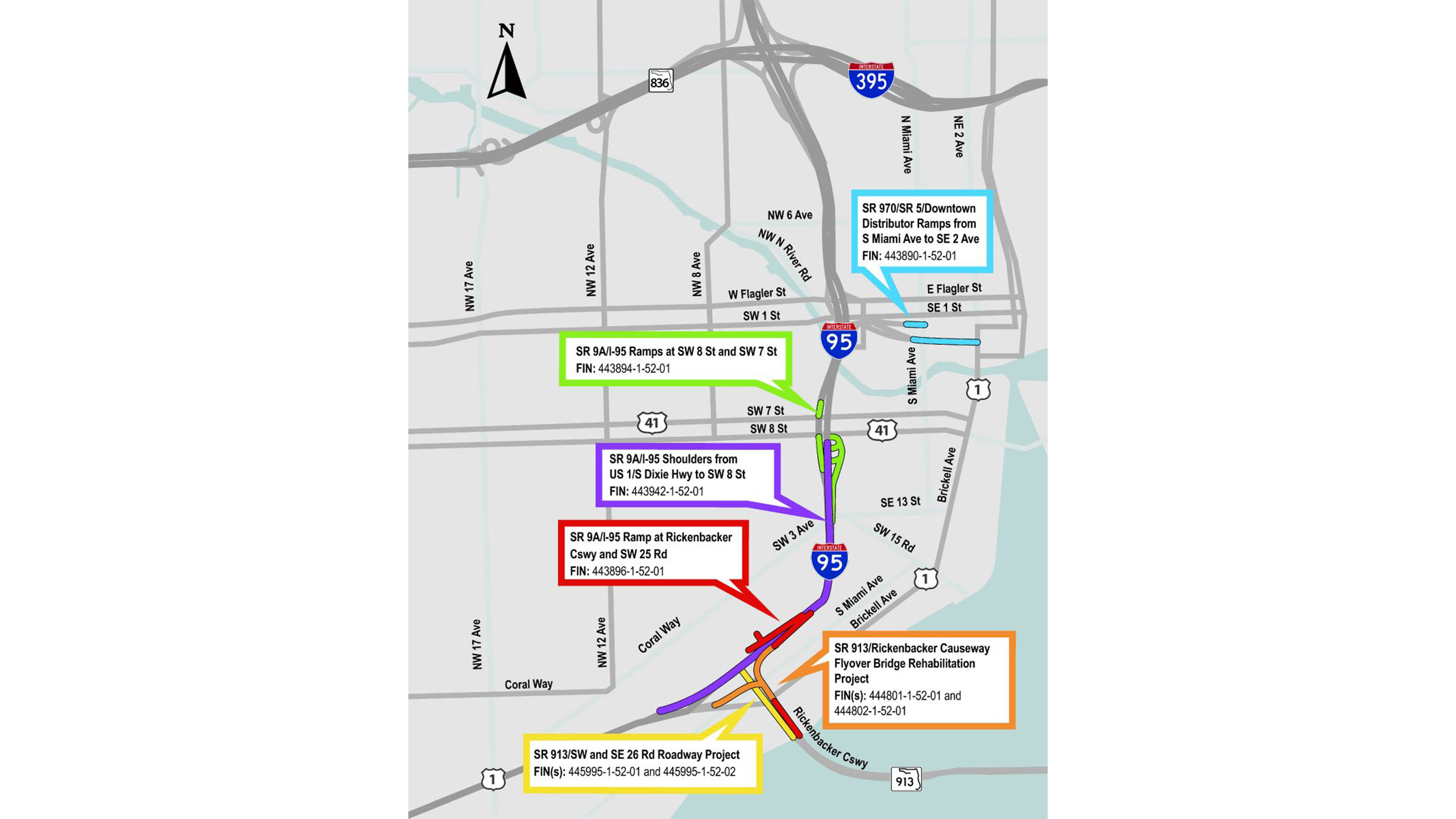 Key Biscayne traffic backups: The work on the Rickenbacker Causeway ...