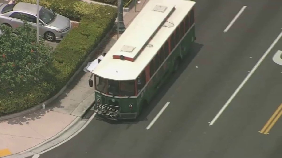 Person reportedly struck and killed by Miami trolley – NBC 6 South Florida