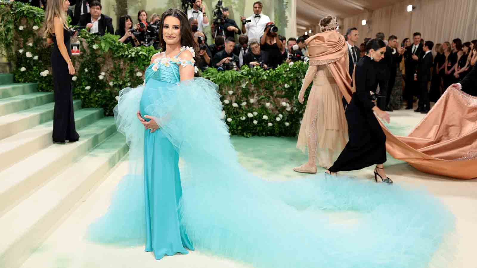 Lea Michele shows off baby bump at 2024 Met Gala – NBC 6 South Florida