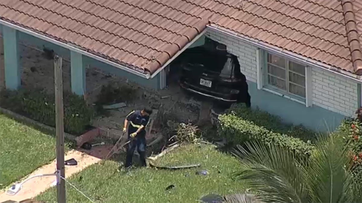SUV ends up inside Hialeah home after crash – NBC 6 South Florida