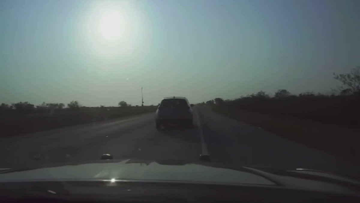 Dashcam video shows FHP chase of teens in stolen SUV on I-75 in Broward ... Dashcam video shows FHP chase of teens in stolen SUV on I-75 in Broward ...