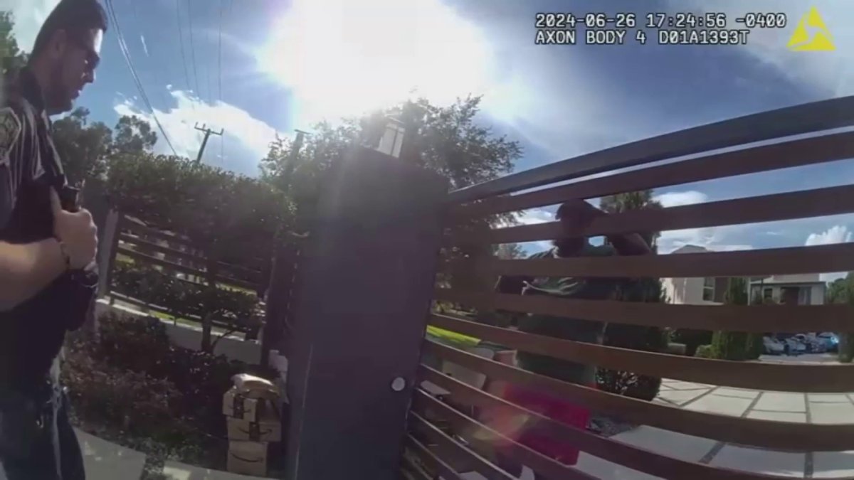 Body camera video shows police responding to swatting call at YouTuber ...