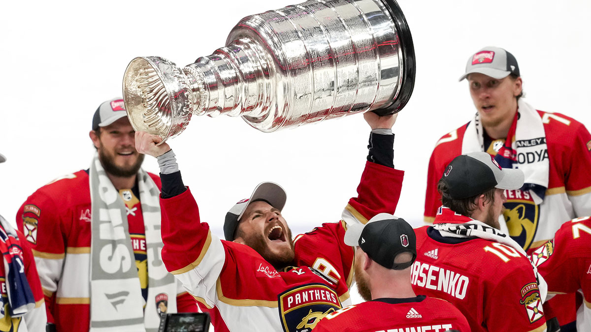 Photos: Florida Panthers hoist the Stanley Cup for the first time – NBC ...