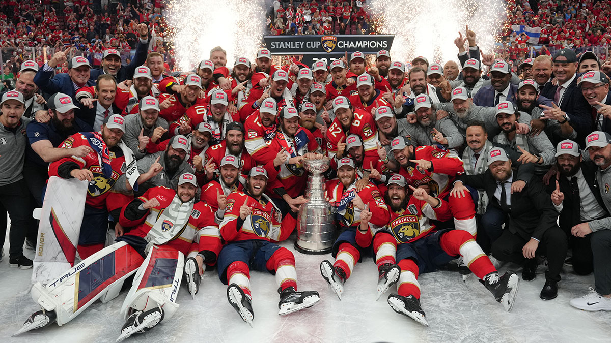 Photos: Florida Panthers hoist the Stanley Cup for the first time – NBC ...