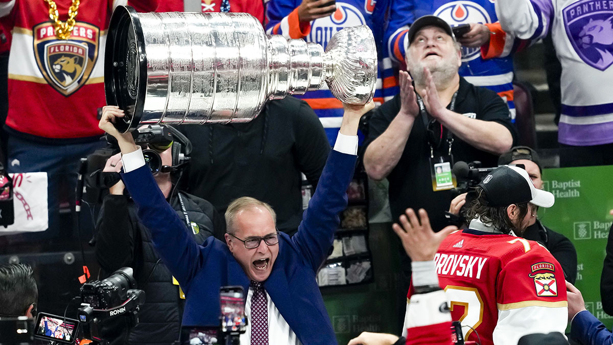 Panthers coach Paul Maurice, a hockey lifer, now has a Stanley Cup. And ...