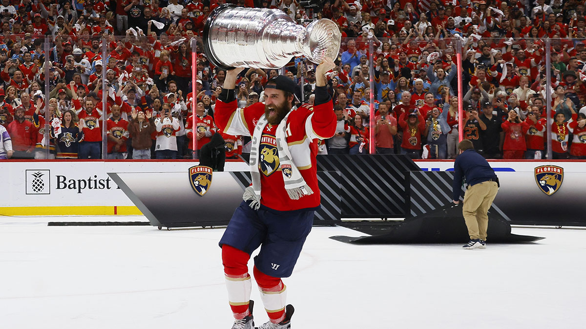 Photos: Florida Panthers hoist the Stanley Cup for the first time – NBC ...