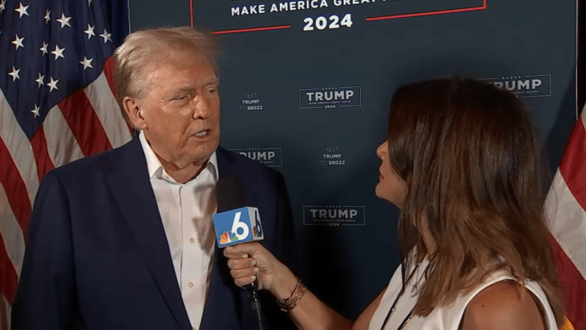 Exclusive interview: When will Donald Trump announce his VP? – NBC 6 ...