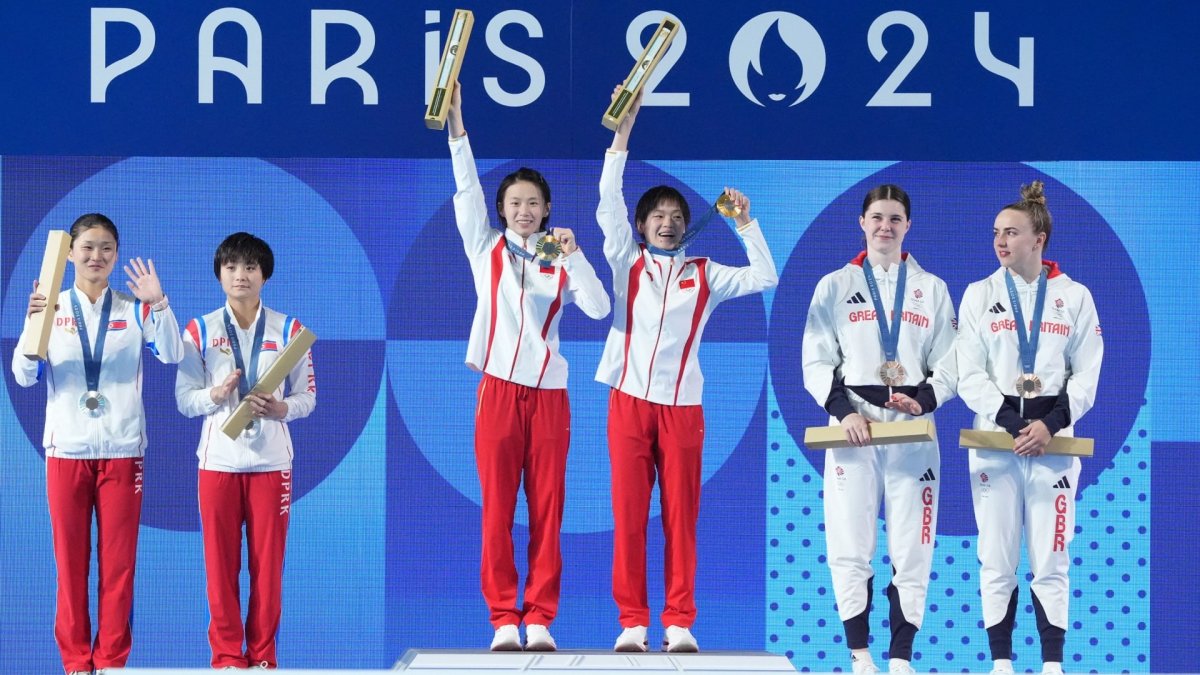 China’s gold medal winning dives in women’s synchro platform – NBC 6 ...