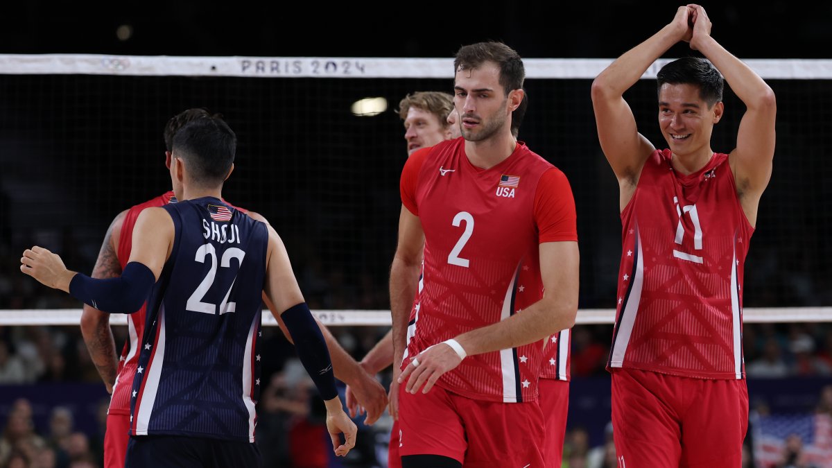 Team USA against Germany indoor volleyball – NBC 6 South Florida