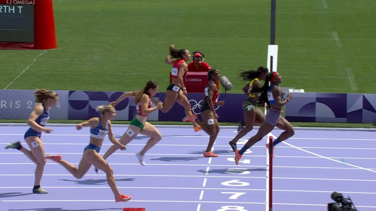 HIGHLIGHTS: Sprinter Twanisha Terry wins heat, joins Sha’carri ...