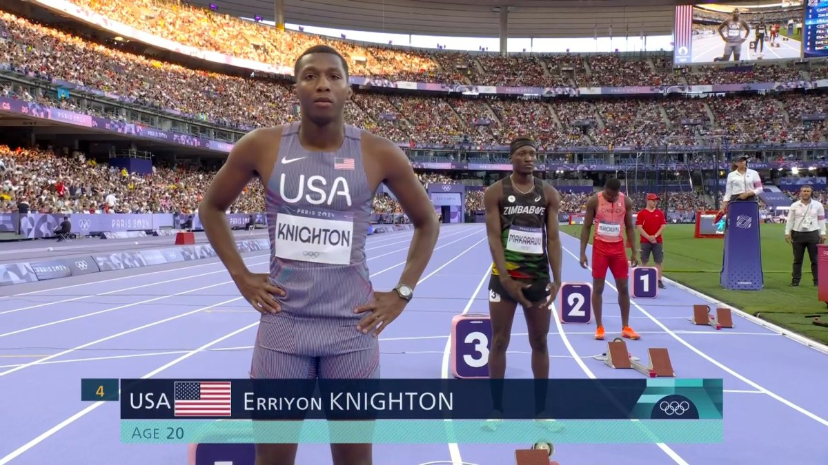 HIGHLIGHTS: Olympic sprinter Erriyon Knighton headed to 200m men’s ...