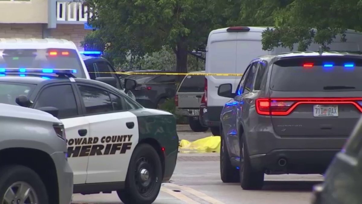 Scene of a shooting in Pompano Beach that left woman dead, man ...