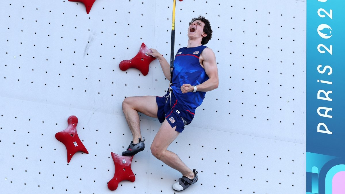 Paris Olympics: Men’s speed climbing semifinals highlights – NBC 6 ...