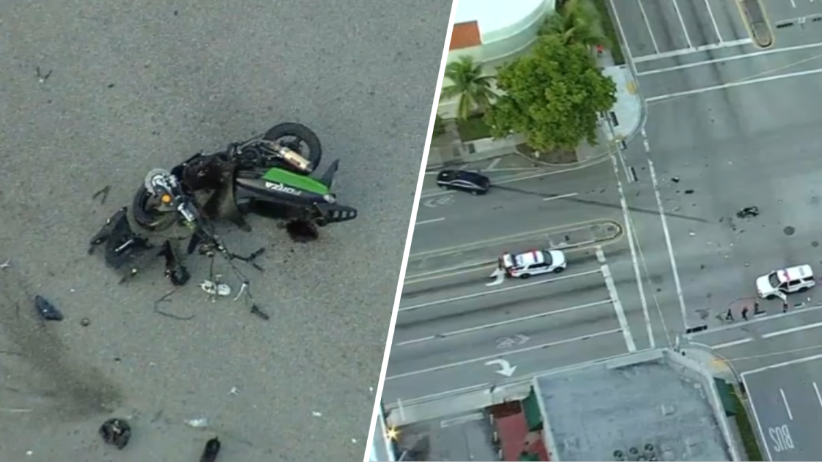 64-year-old man on scooter hit by car in Miami: Fire rescue – NBC 6 South Florida