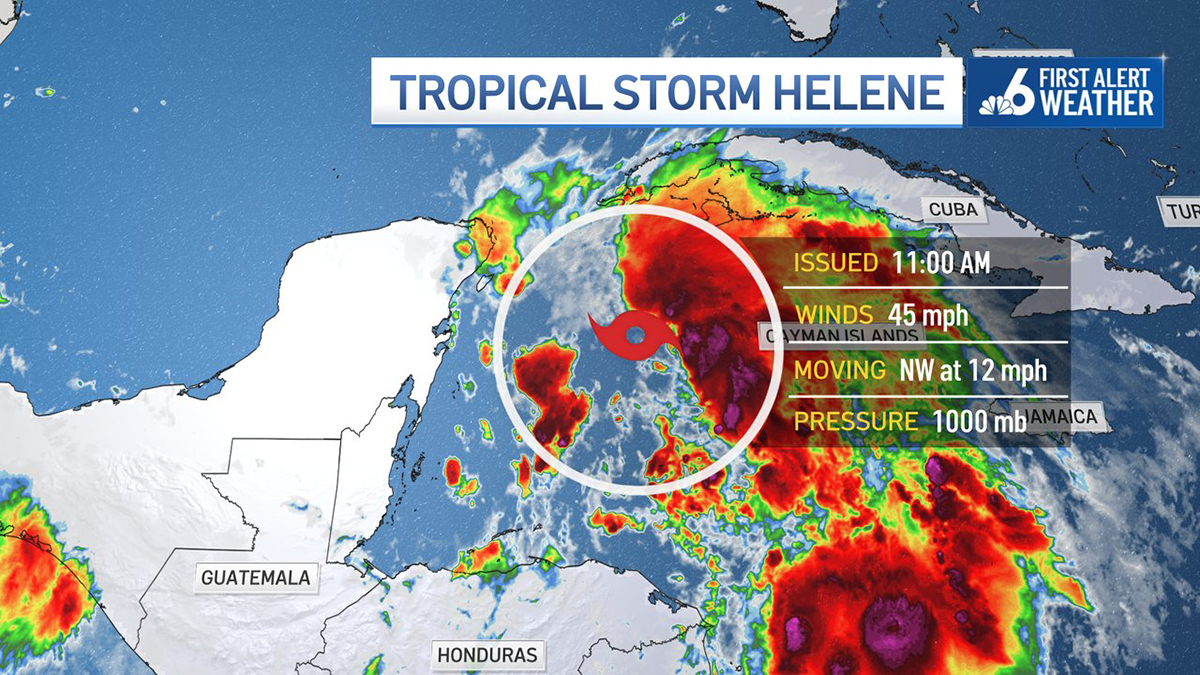 Tropical Storm Helene forms, expected to become hurricane near Florida – NBC 6 South Florida