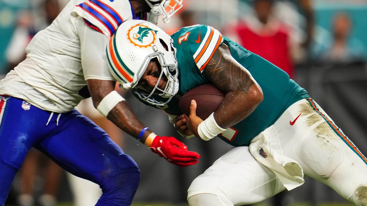 Dolphins QB Tua Tagovailoa won’t retire after concussion: Report – NBC ...