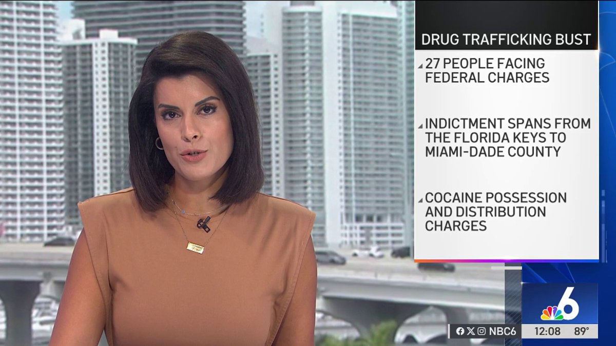 27 facing charges in major South Florida drug trafficking bust: Feds ...