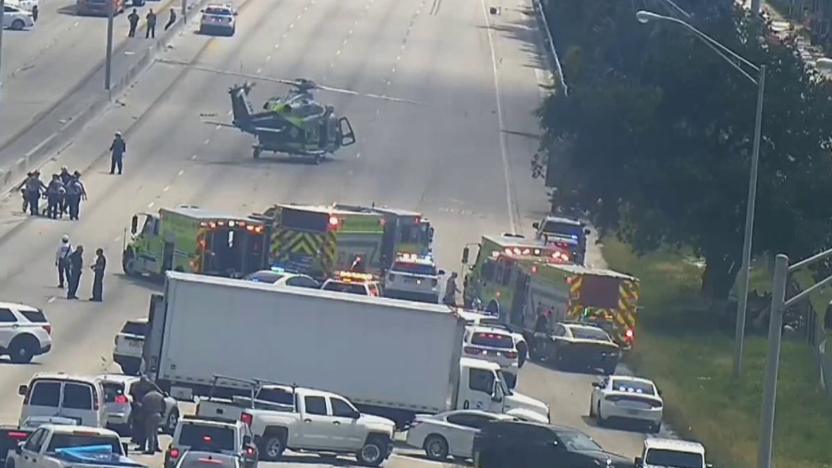 Fatal Crash Closes Lanes On Palmetto Expressway In Miami Gardens Nbc