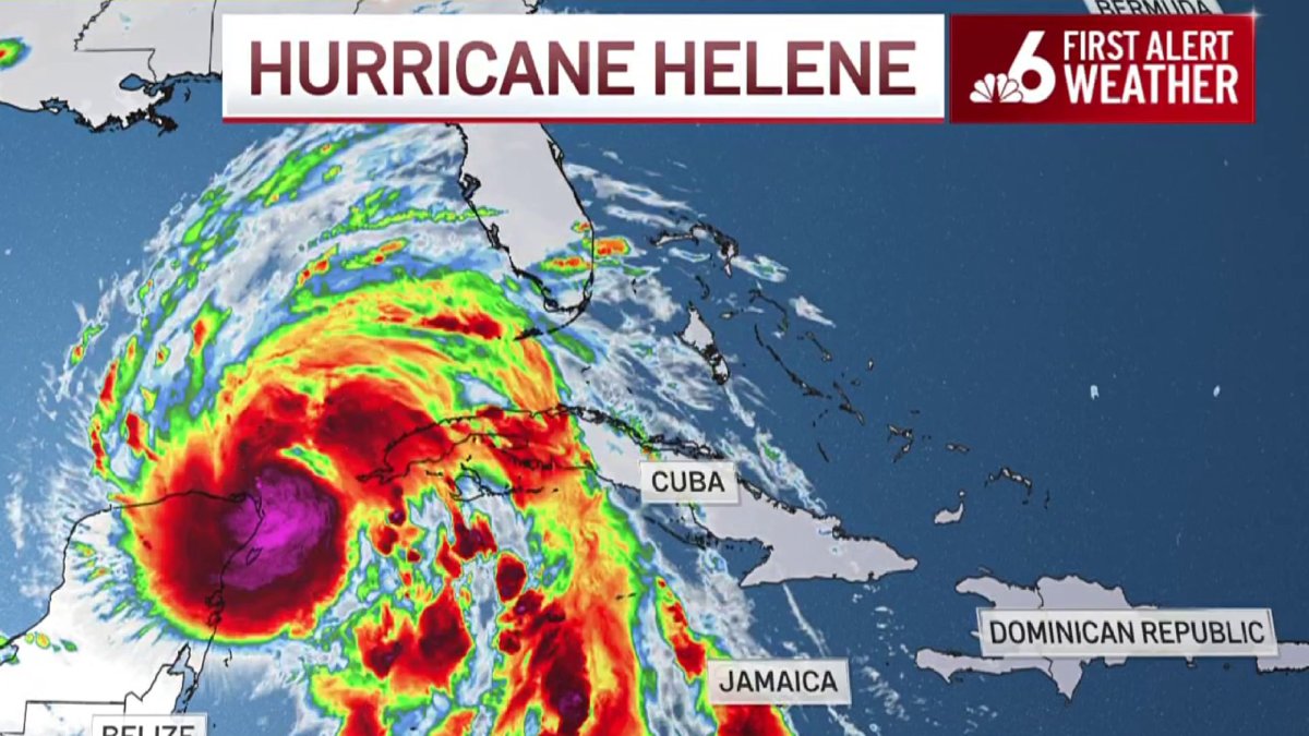 Hurricane Helene update on Sept. 25, 2024 – NBC 6 South Florida