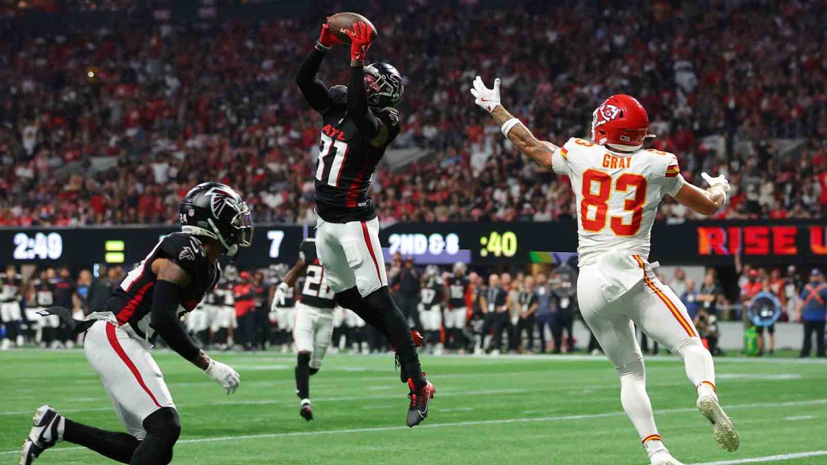 How many times has Justin Simmons intercepted Patrick Mahomes? – NBC 6 ...