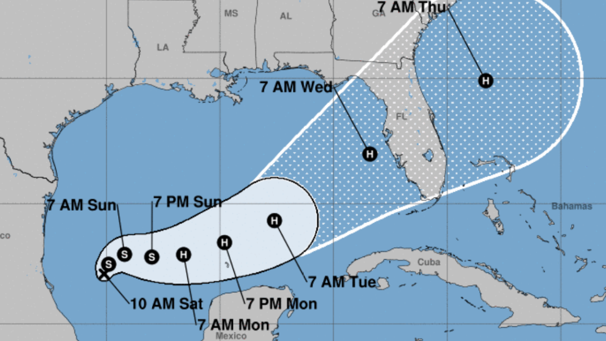 Tropical depression South Florida could bring several inches of rain ...