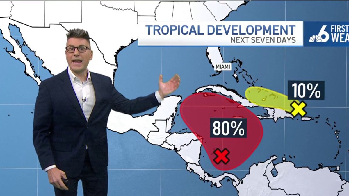 Tropical Depression might form in southwest Caribbean soon – NBC 6 ...