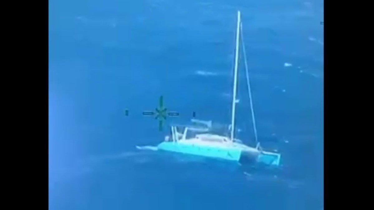 Disney cruise ship helps Coast Guard in rescuing sinking catamaran ...