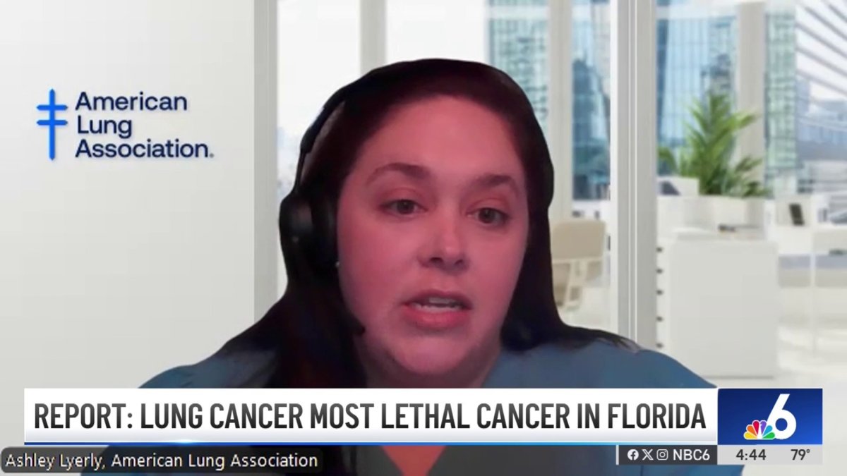 Lung cancer is the most lethal cancer in Florida, report says – NBC 6 ...
