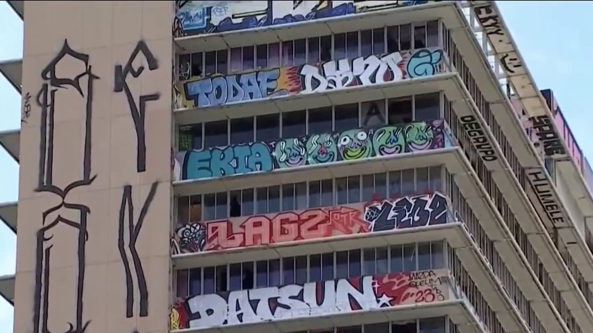 Miami says graffiti on VITAS building must be cleaned up – NBC 6 South ...